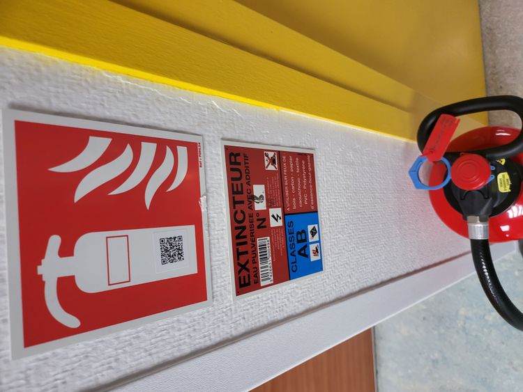 QR codes on fire extinguishers: a new word in fire safety